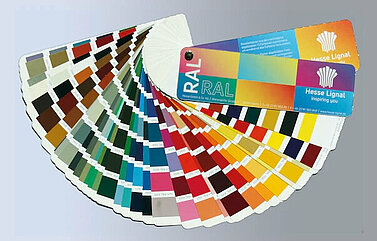 Farbkarten - kreatives Hilfsmittel für die tägliche Arbeit - Hesse Lignal