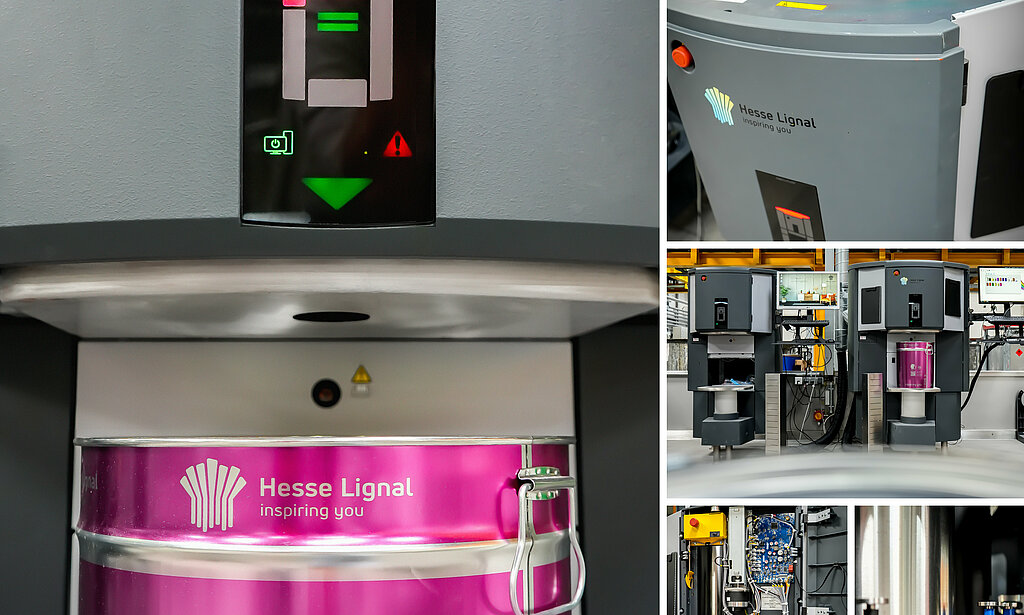 Paint Express mixing system - Hesse Lignal