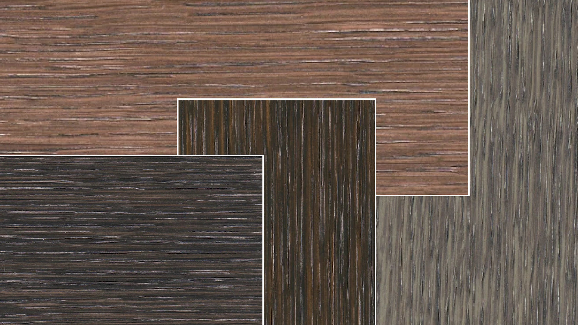 Hydro-based rustic stains - colour overview - Hesse Lignal