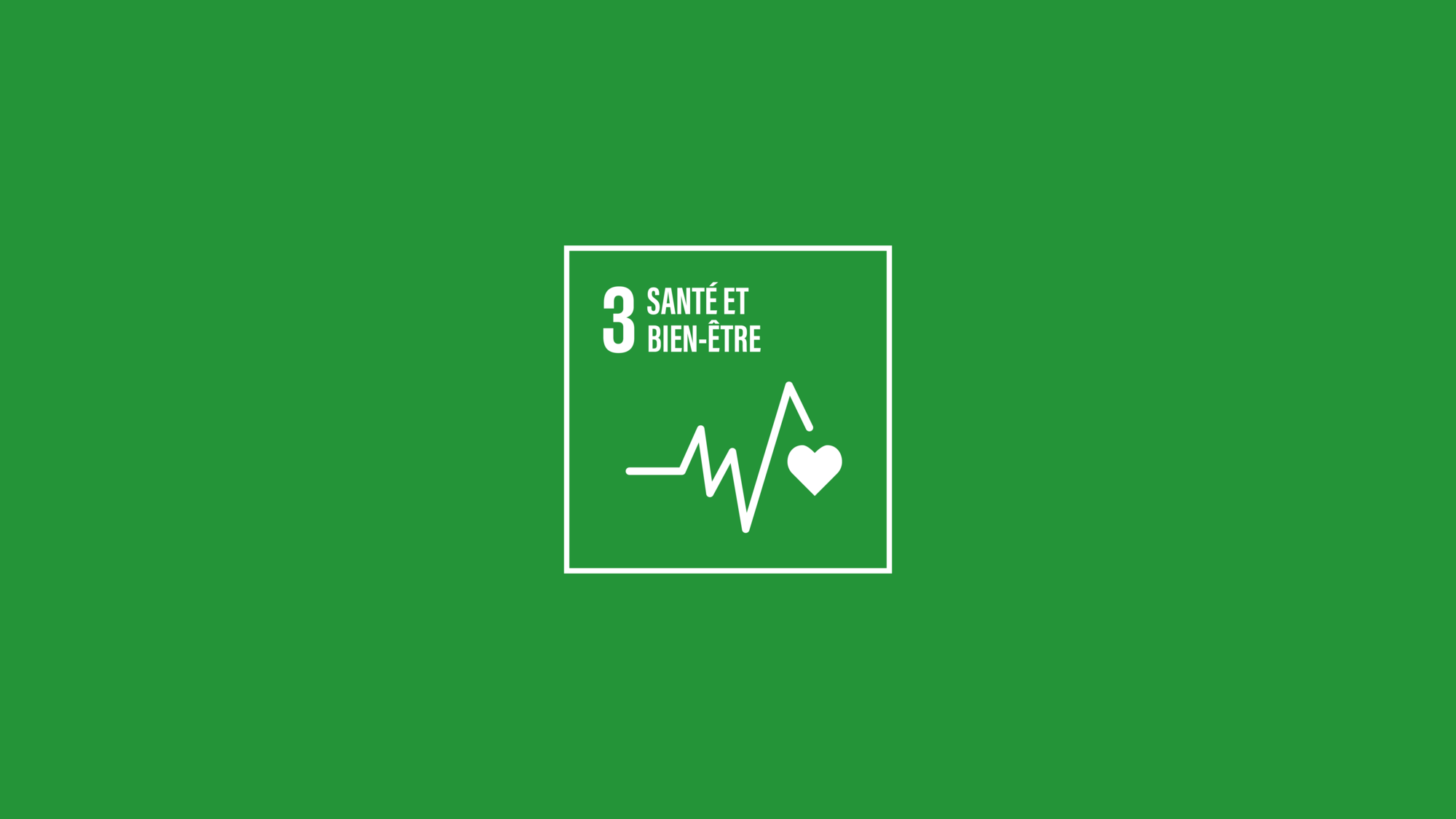 SDG 3 Santé et bien-être - Hesse Lignal