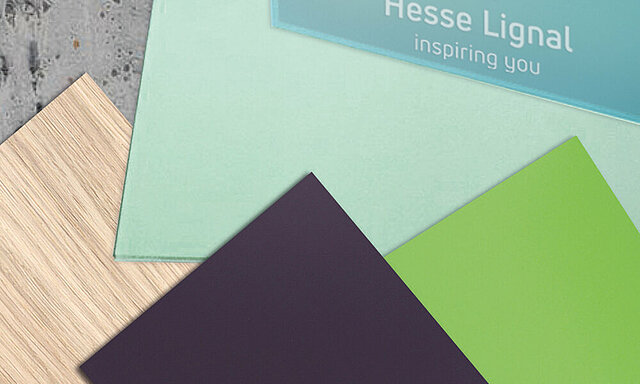 Monstershop met originele oppervlakken - Hesse Lignal